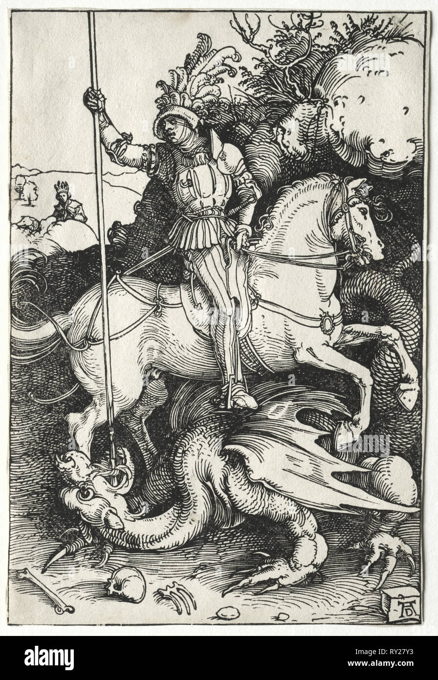 St george killing the dragon hi-res stock photography and images - Alamy