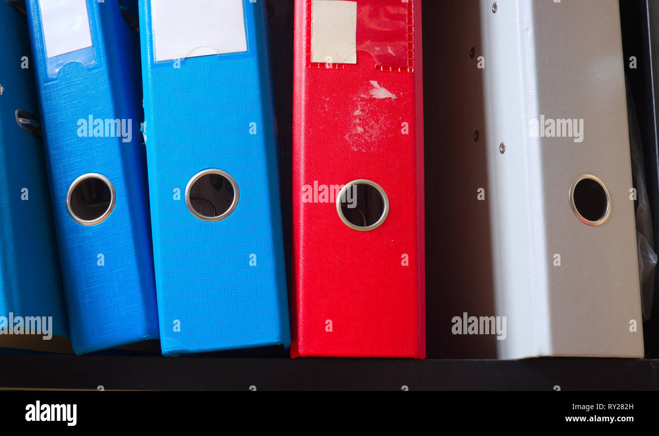 Old folders hi-res stock photography and images - Alamy