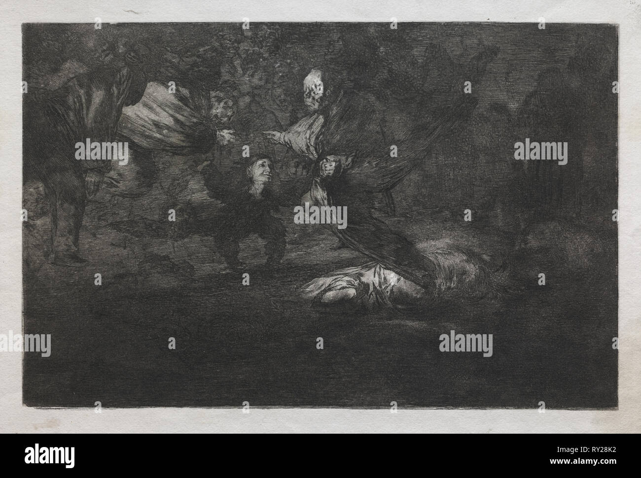 God Creates Them and They Join Up Together. Francisco de Goya (Spanish ...
