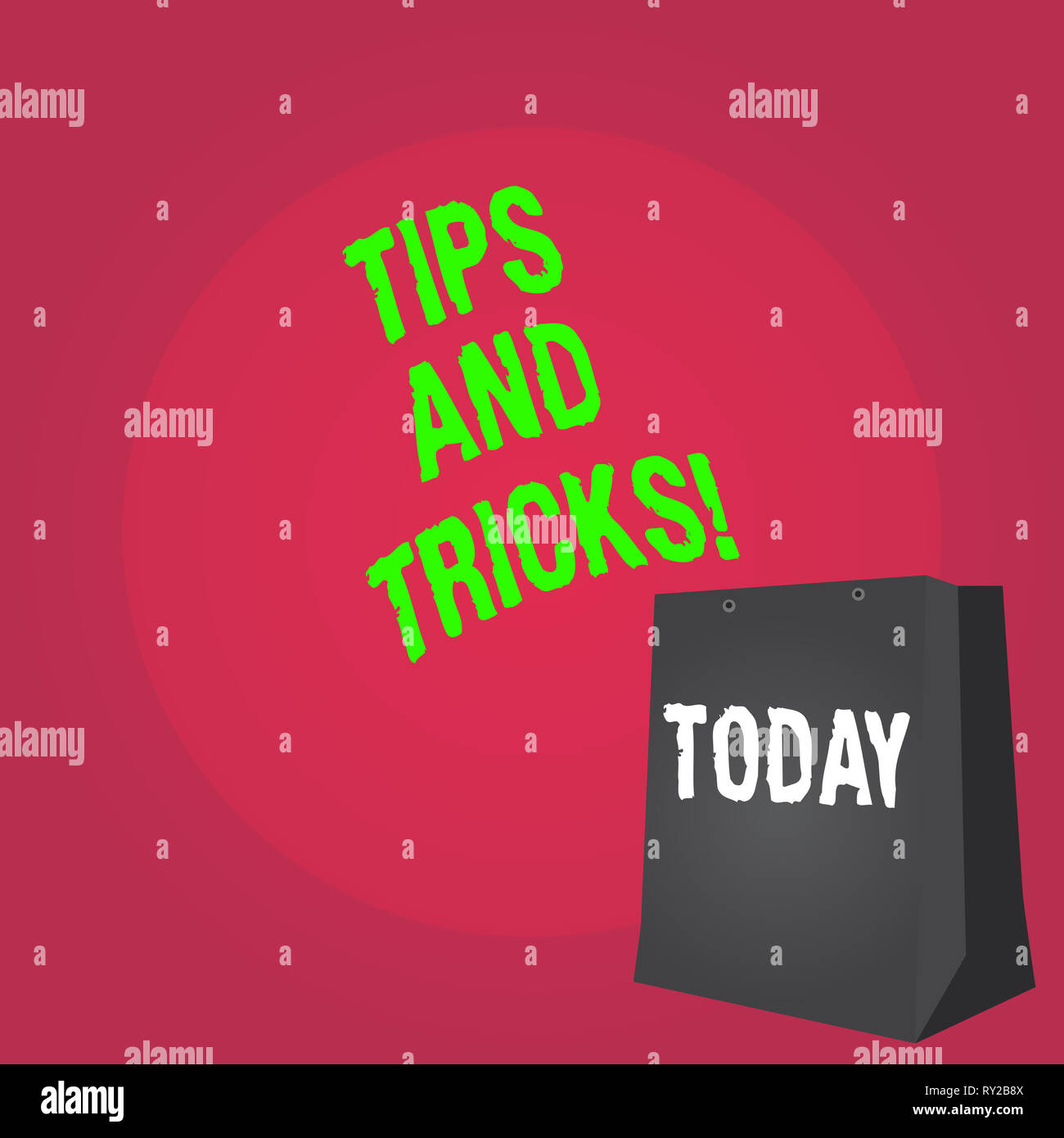 Word writing text Tips And Tricks. Business photo showcasing ...