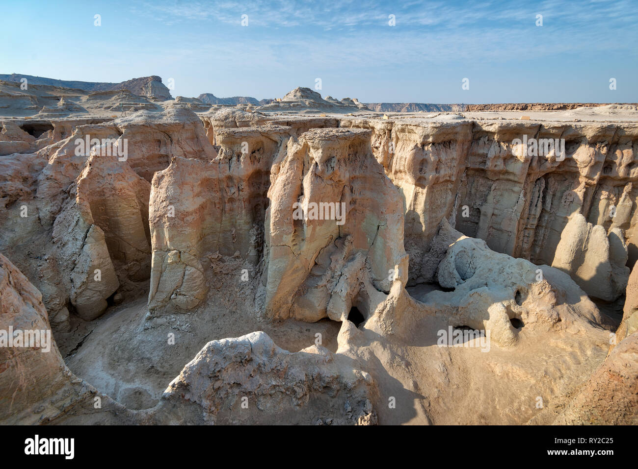 Stars Valley on Qeshm Island in south Iran, taken in January 2019 taken ...