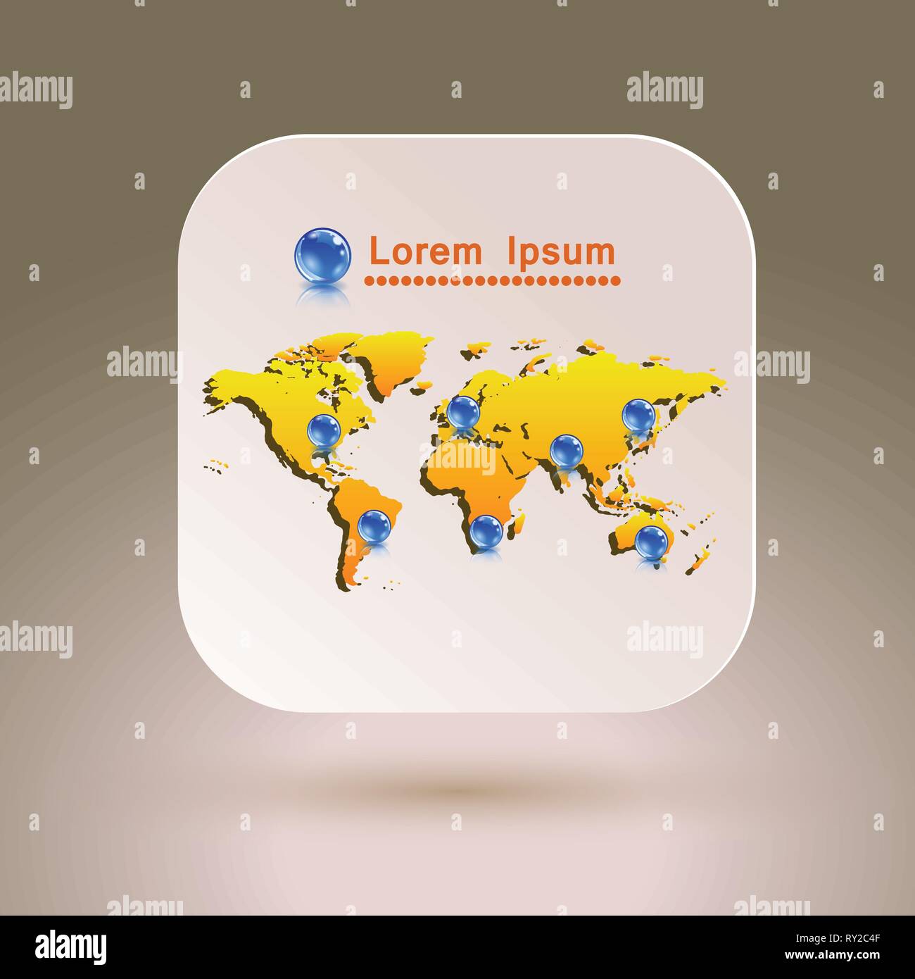 Map icon 3d pin design Stock Vector Images - Alamy