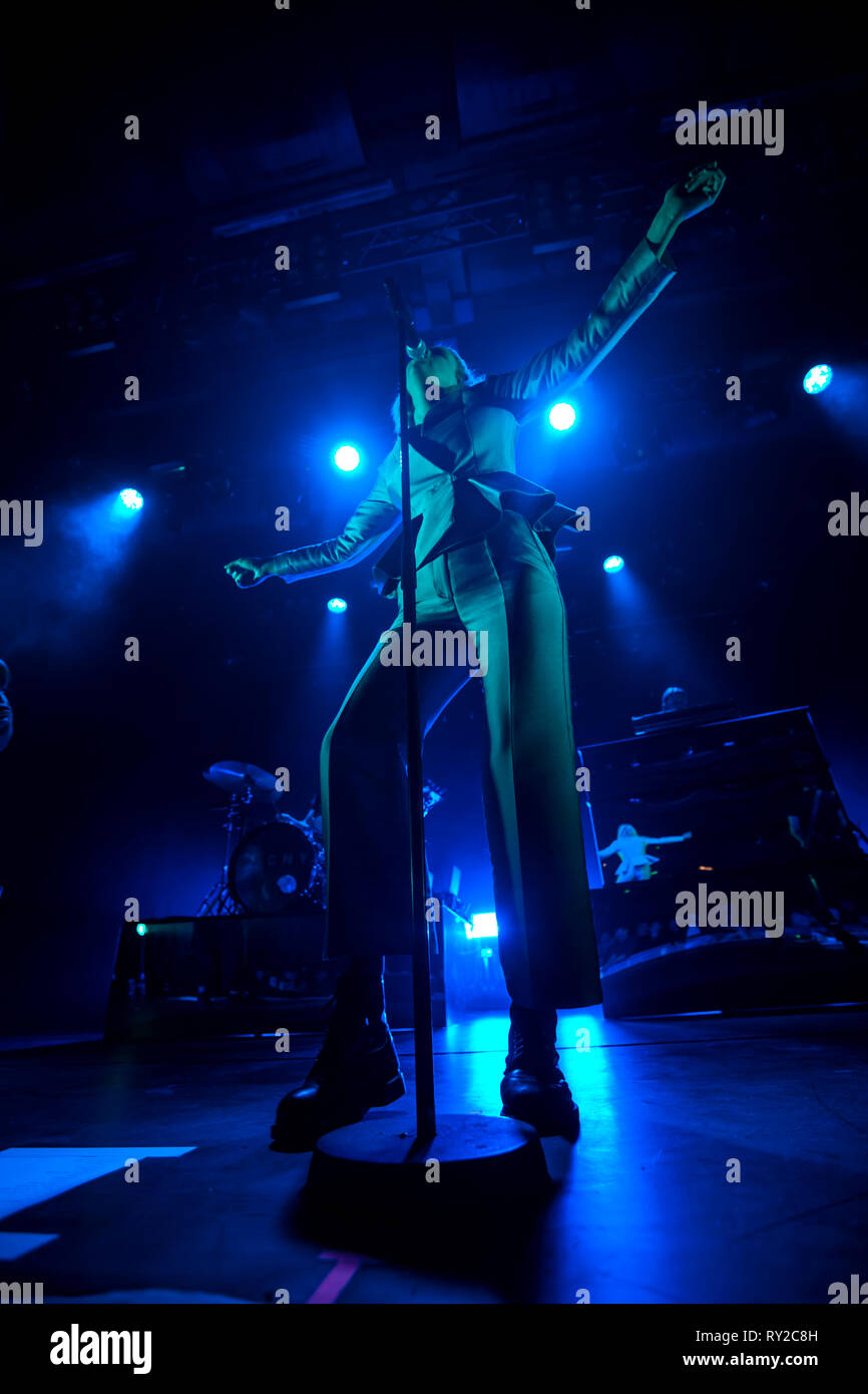 Norway, Bergen - February 22, 2019. The Norwegian folk pop singer and ...
