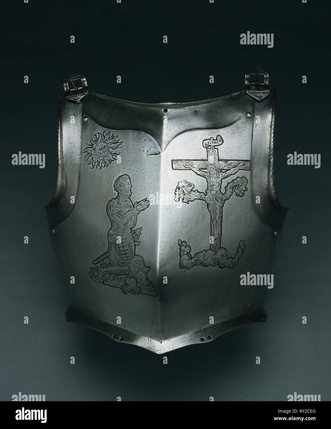 Breastplate, c. 1550. Germany, Nuremberg, 16th century. Steel with ...