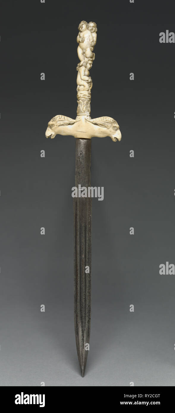 Dagger, late 1600s. Italy, late 17th Century. Steel and ivory; overall ...