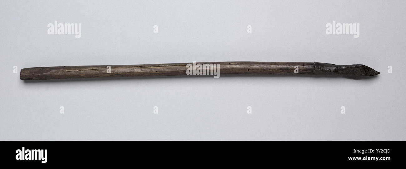 Crossbow Bolt, 1500s-1600s. Germany, 16th-17th century. Wood, leather ...