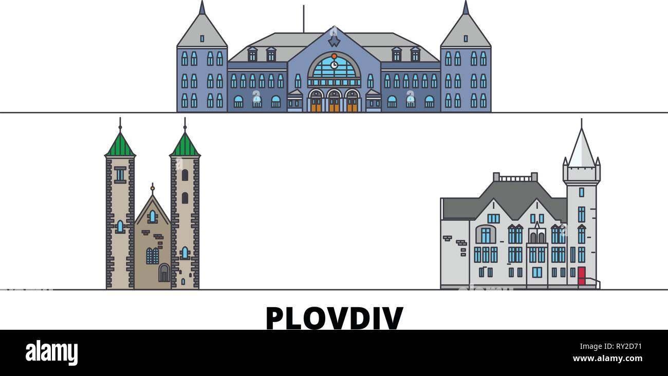 Plovdiv landmark Stock Vector Images - Alamy