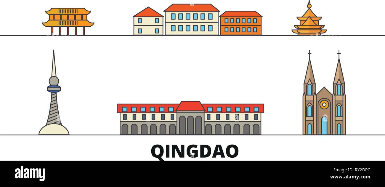 Qingdao map Stock Vector Images - Alamy