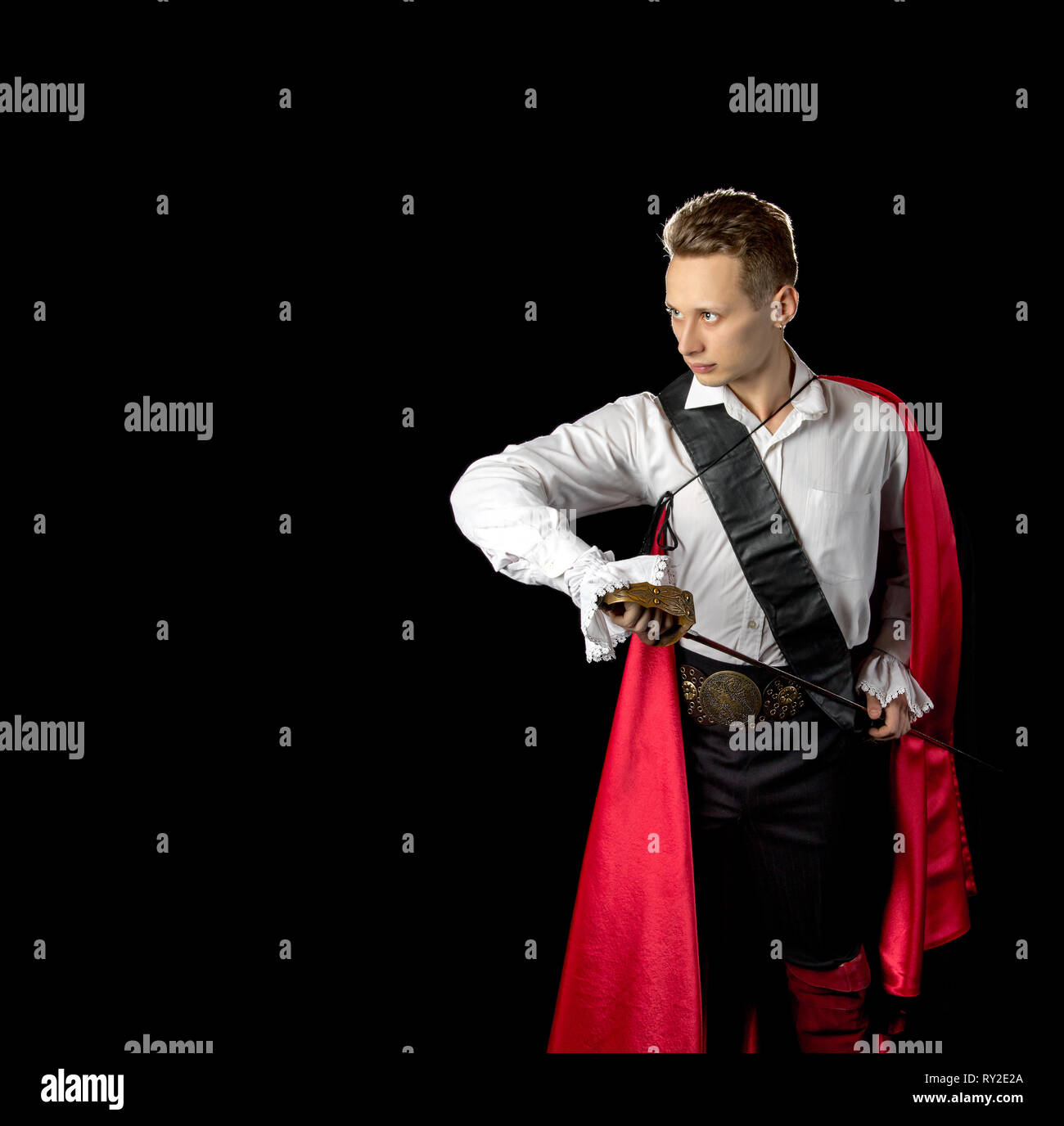 image of a handsome man portrait of a young actor Stock Photo - Alamy