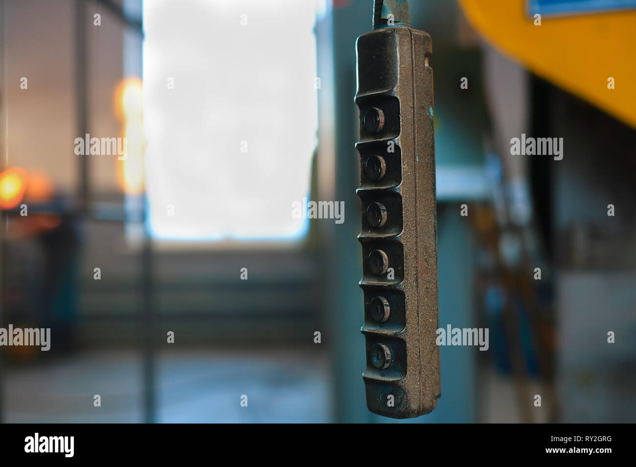 Factory crane hoist control panel hi-res stock photography and images ...