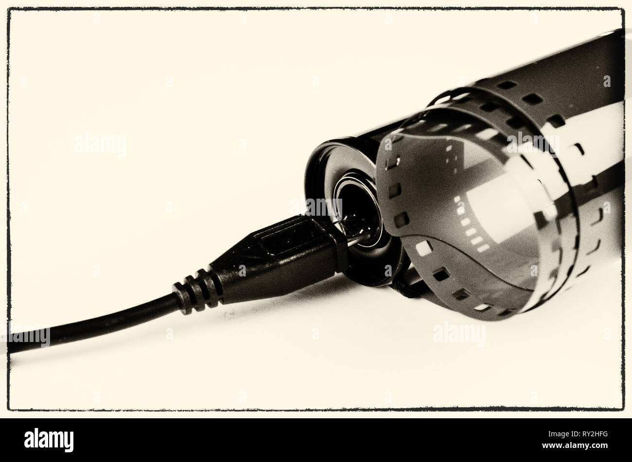 Film roll from the analog photograpy times Stock Photo - Alamy