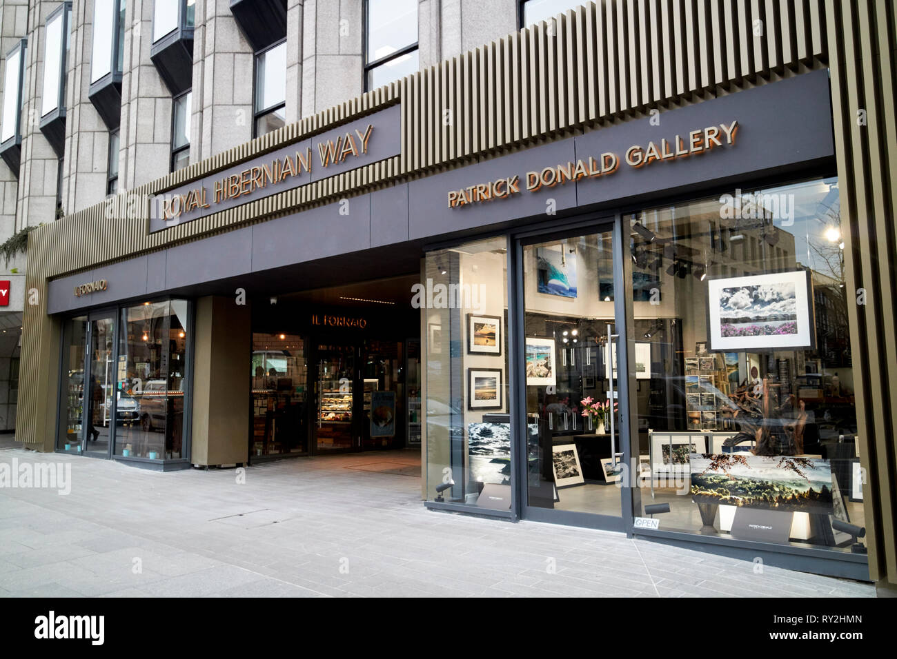 Royal hibernian mall hi-res stock photography and images - Alamy