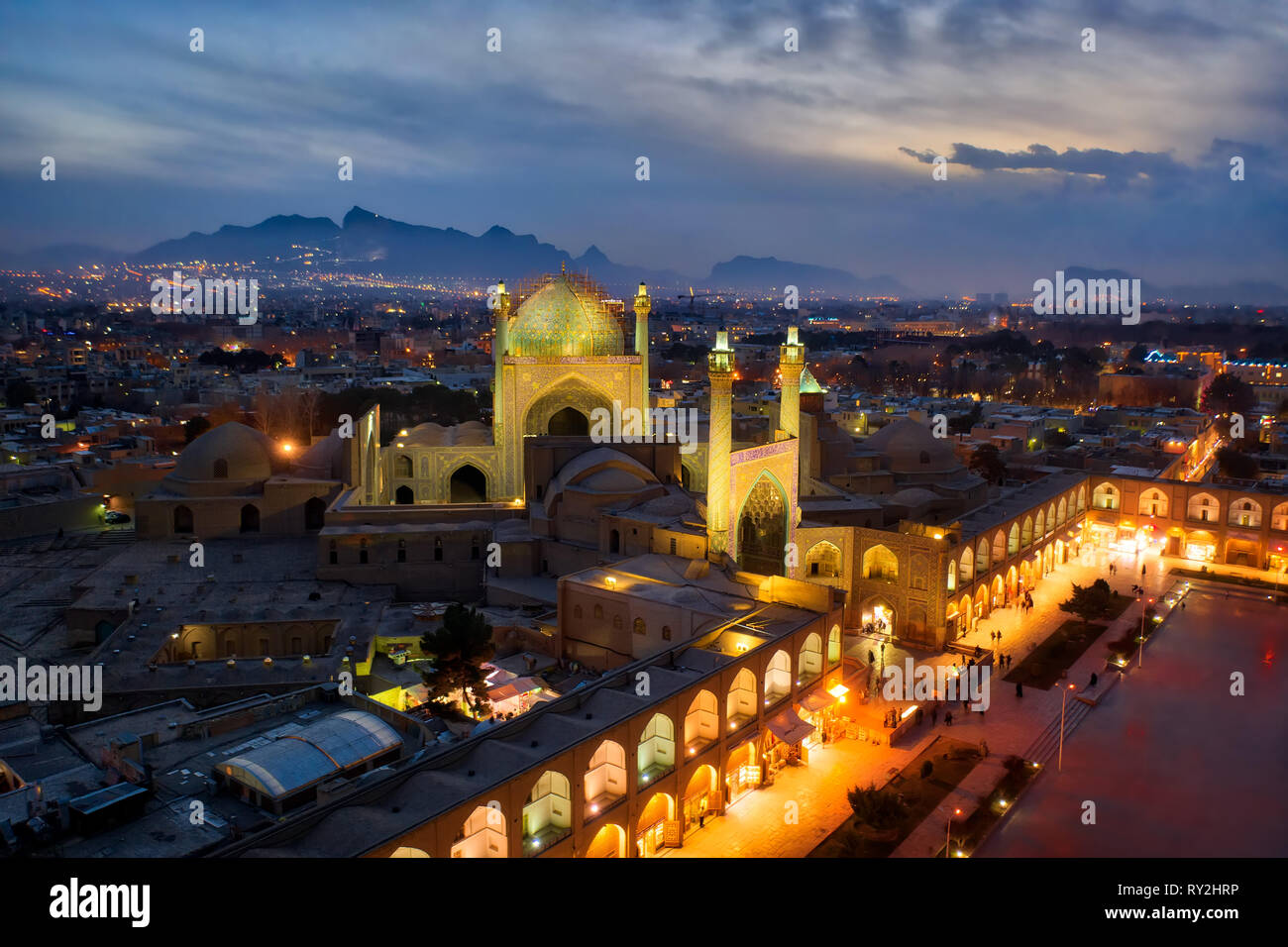 Isfahan aerial hi-res stock photography and images - Alamy