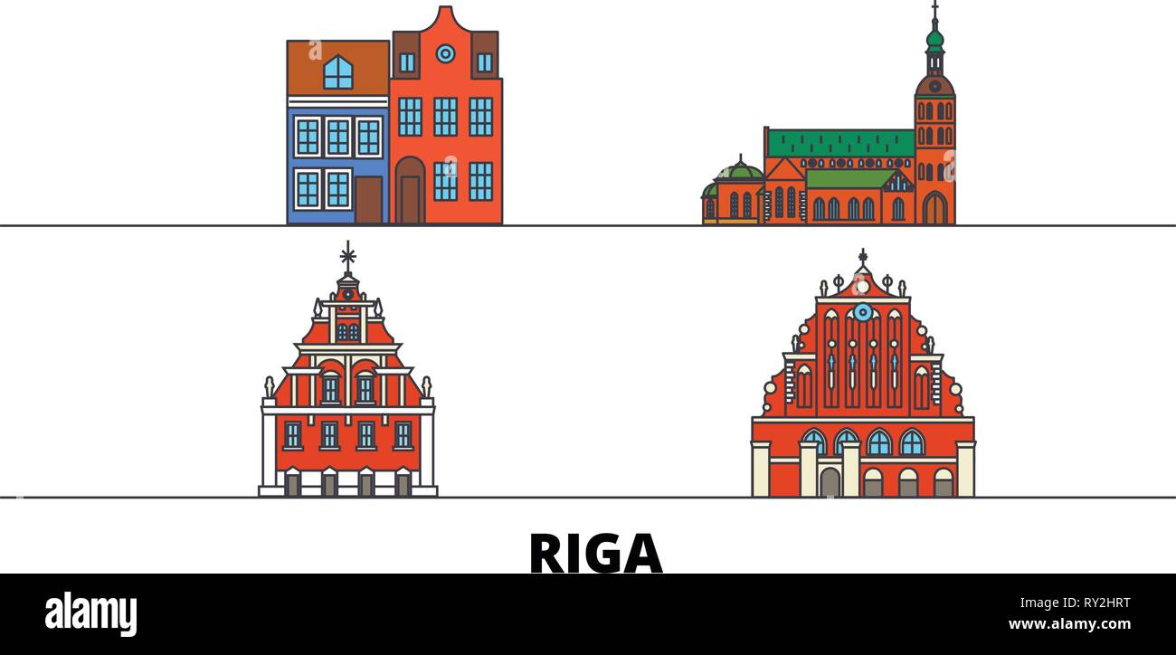 Riga cafe Stock Vector Images - Alamy