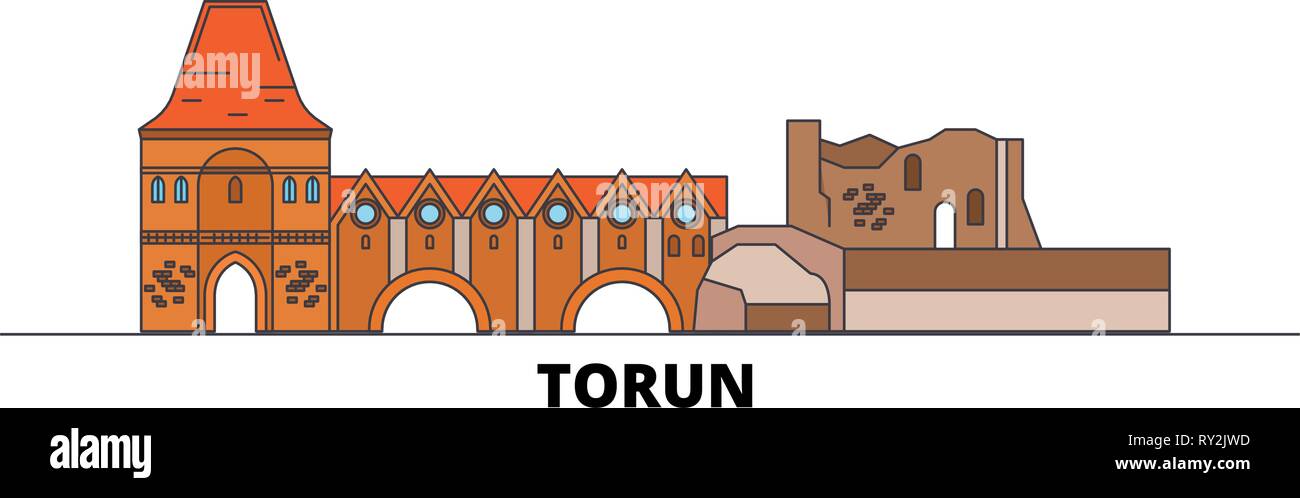 Torun city Stock Vector Images - Alamy