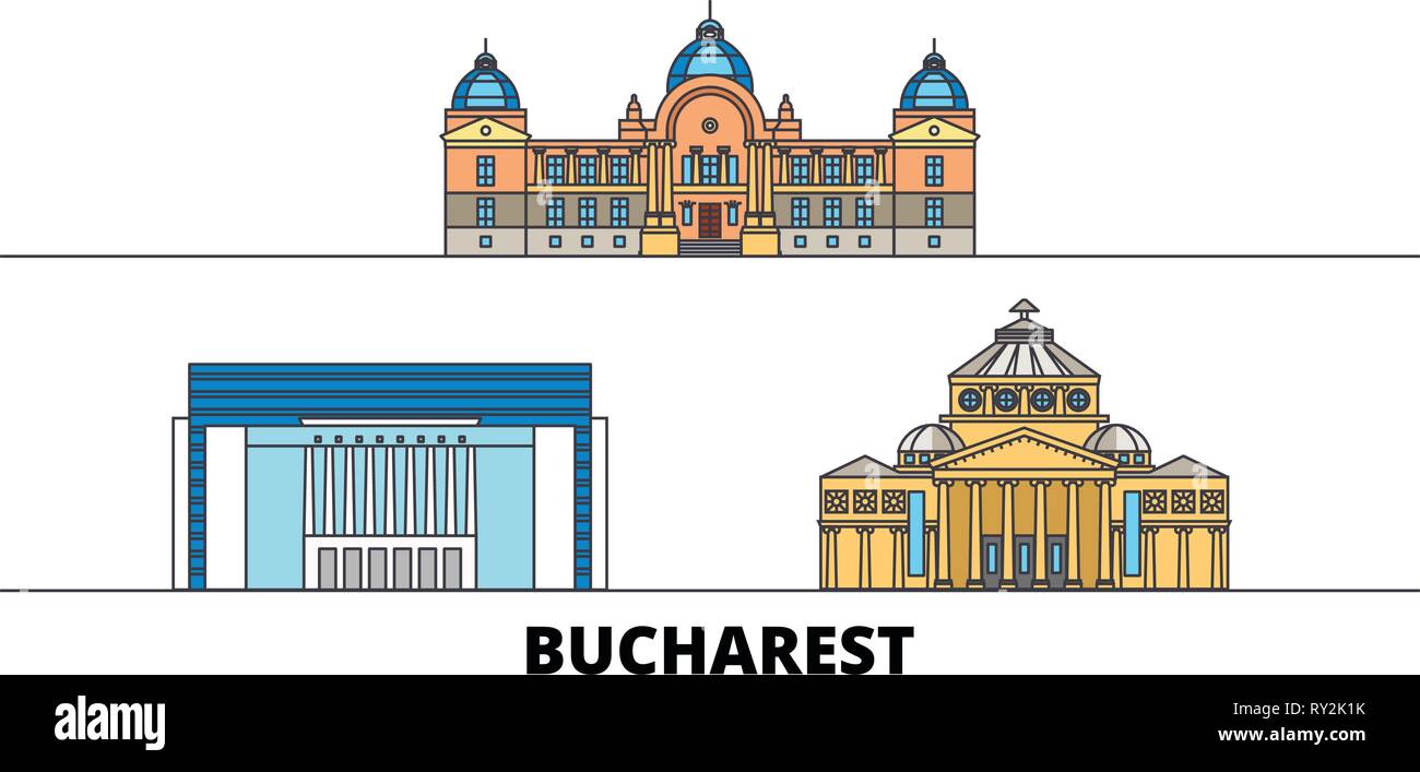 Bucharest city tour Stock Vector Images - Alamy