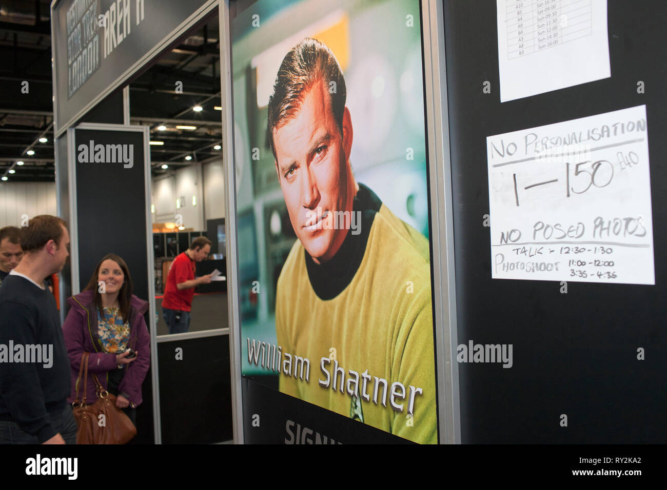 The Destination Star Trek event took place at London's ExCel centre ...