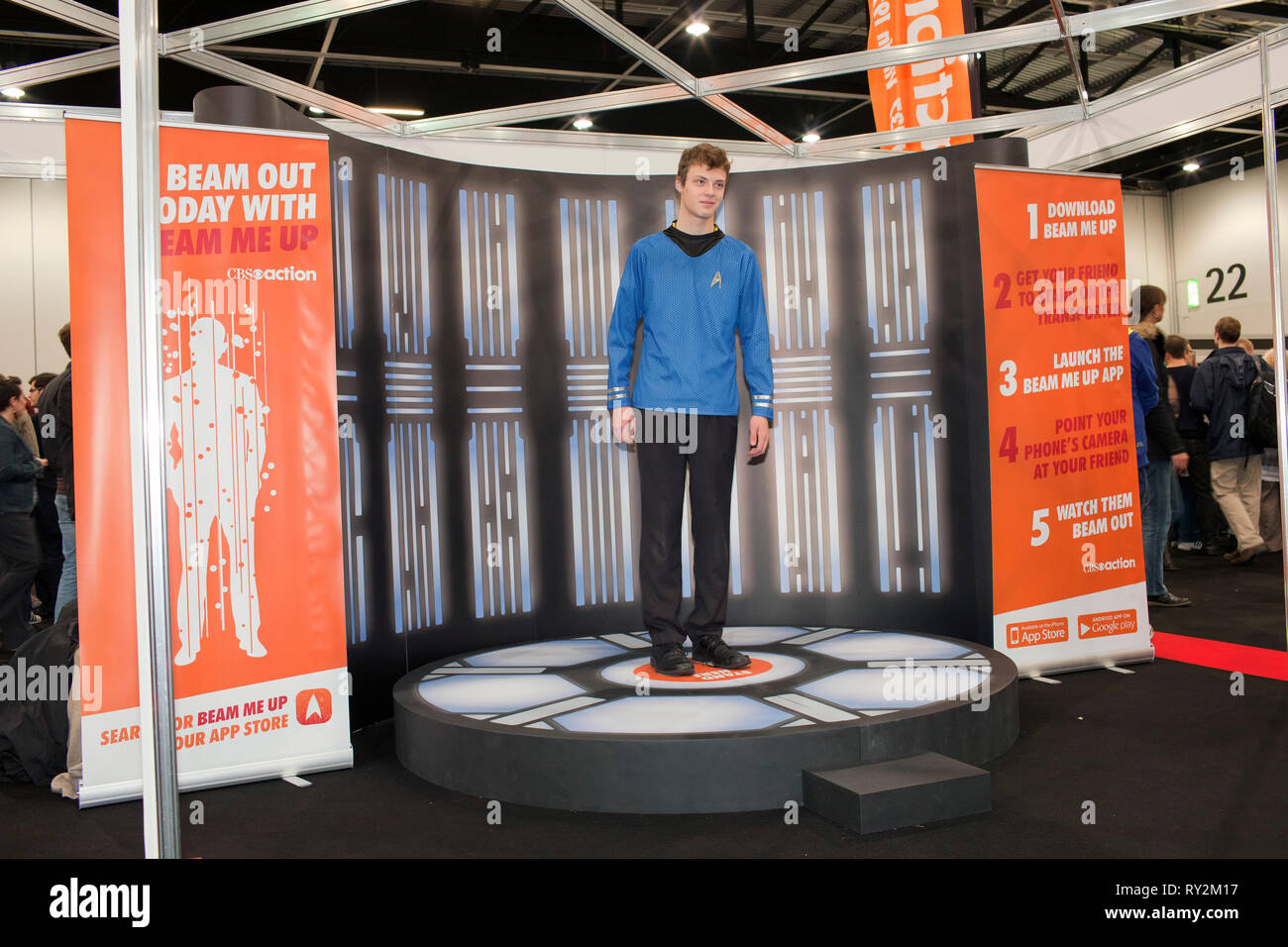 The Destination Star Trek event took place at London's ExCel centre ...
