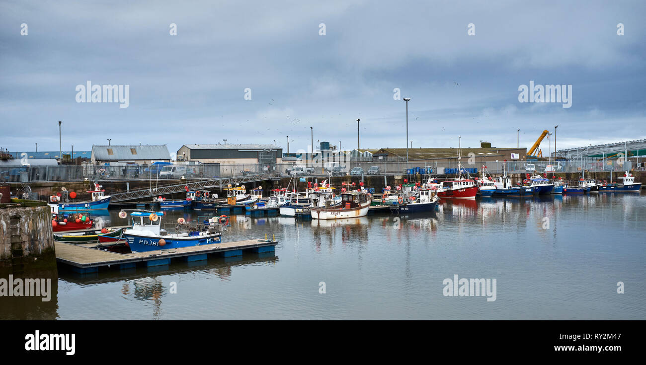 Peterhead fishing boats hi-res stock photography and images - Alamy