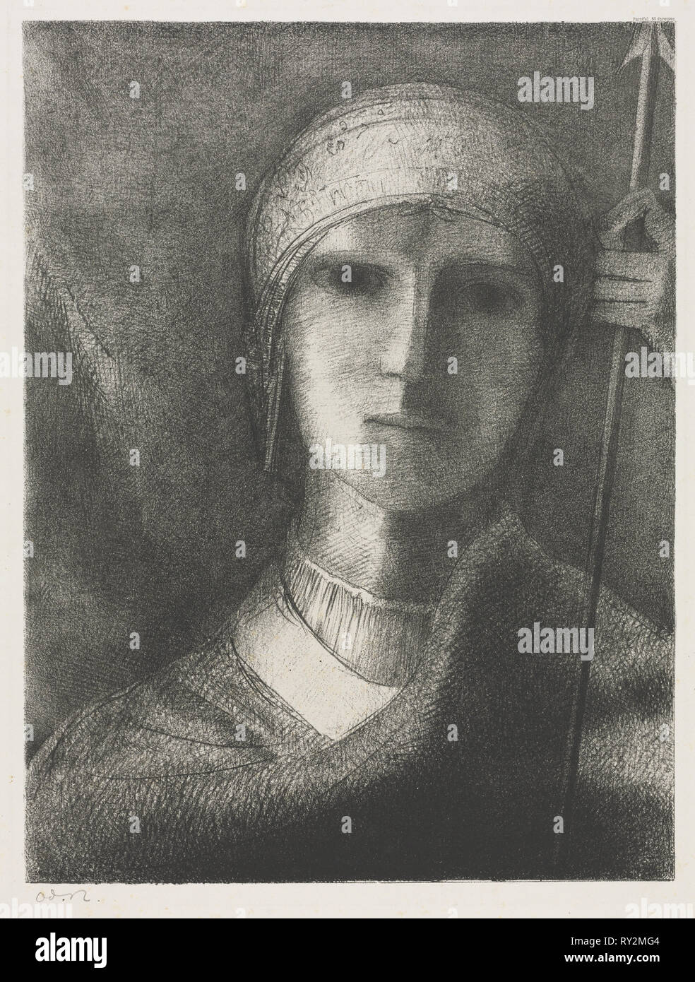 Parsifal. Odilon Redon (French, 1840-1916). Lithograph Stock Photo - Alamy