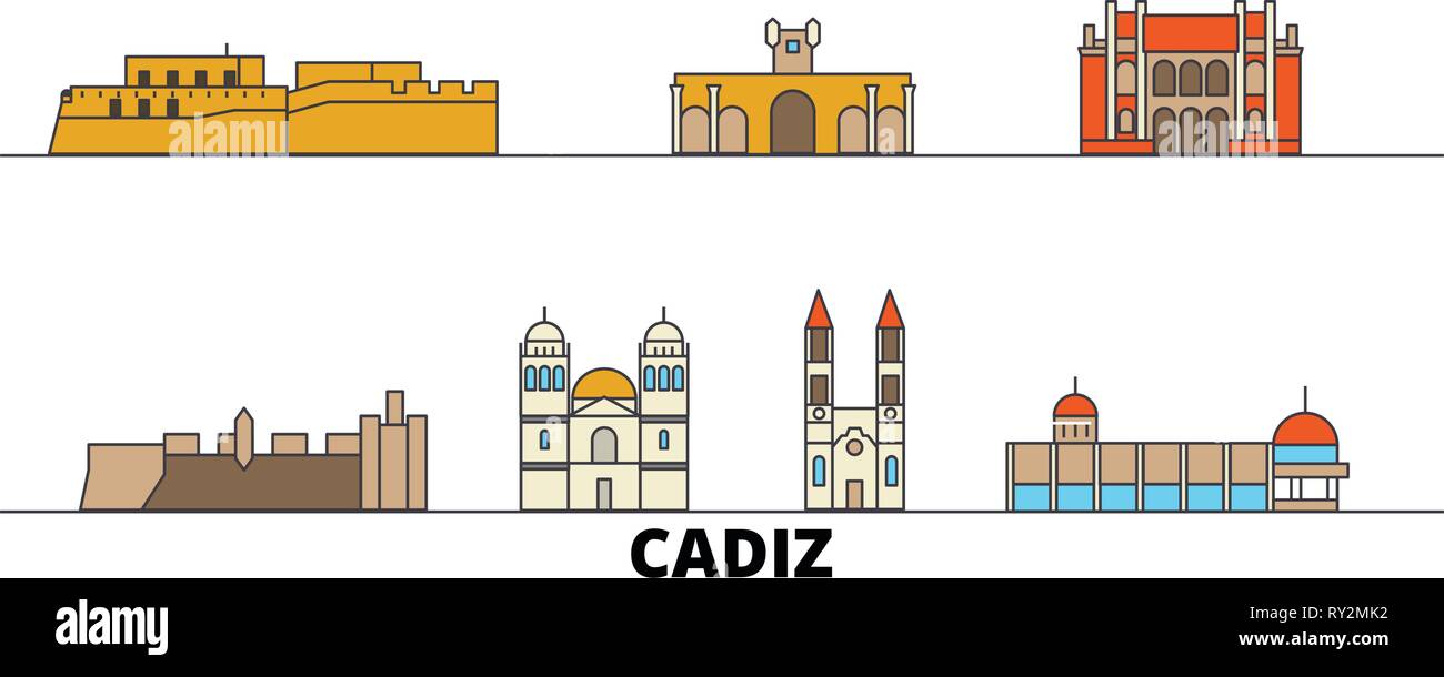 Cadiz street Stock Vector Images - Alamy
