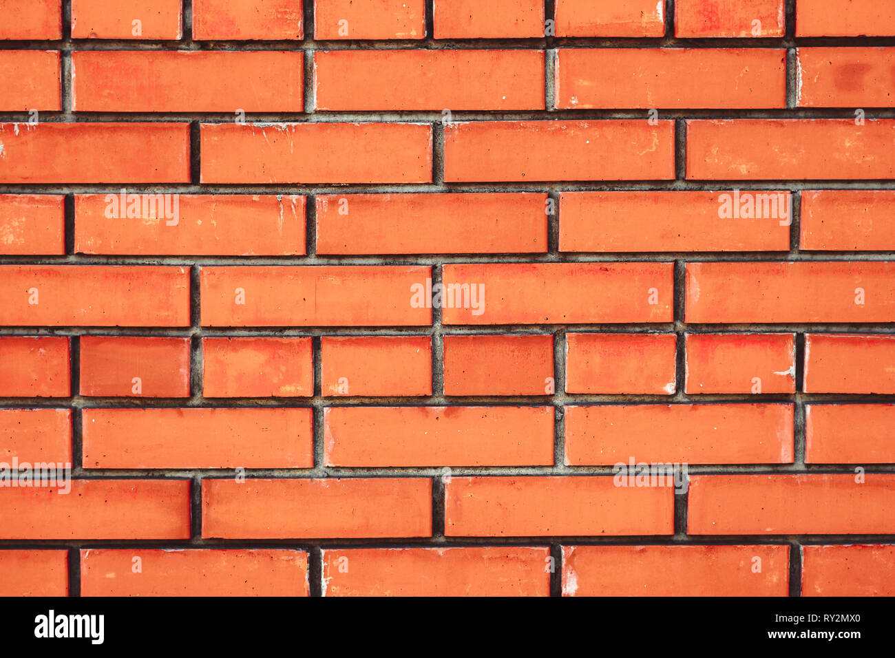 high resolution seamless texture of orange brick wall Stock Photo - Alamy