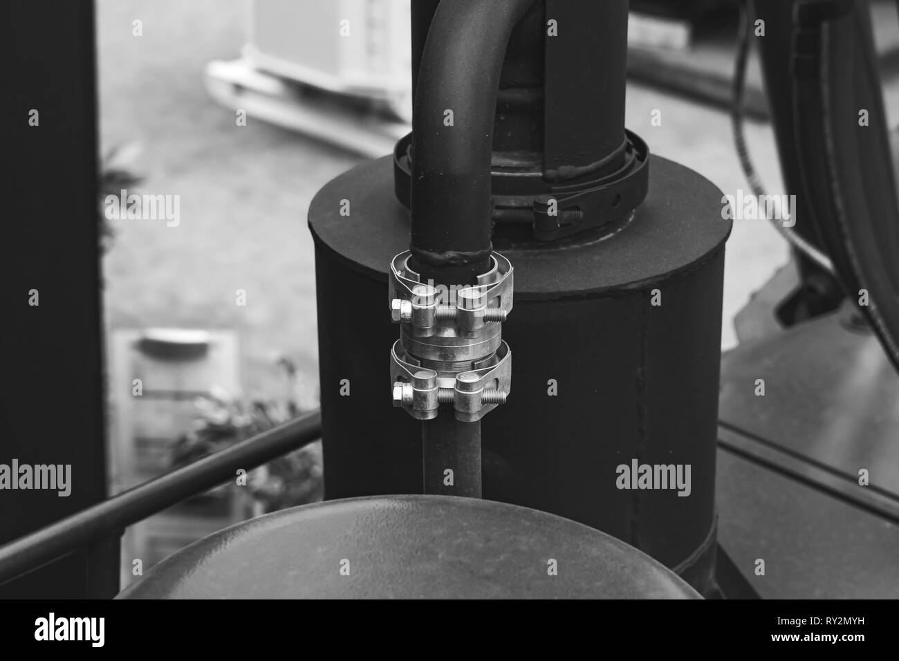 Car hoses Black and White Stock Photos & Images - Alamy