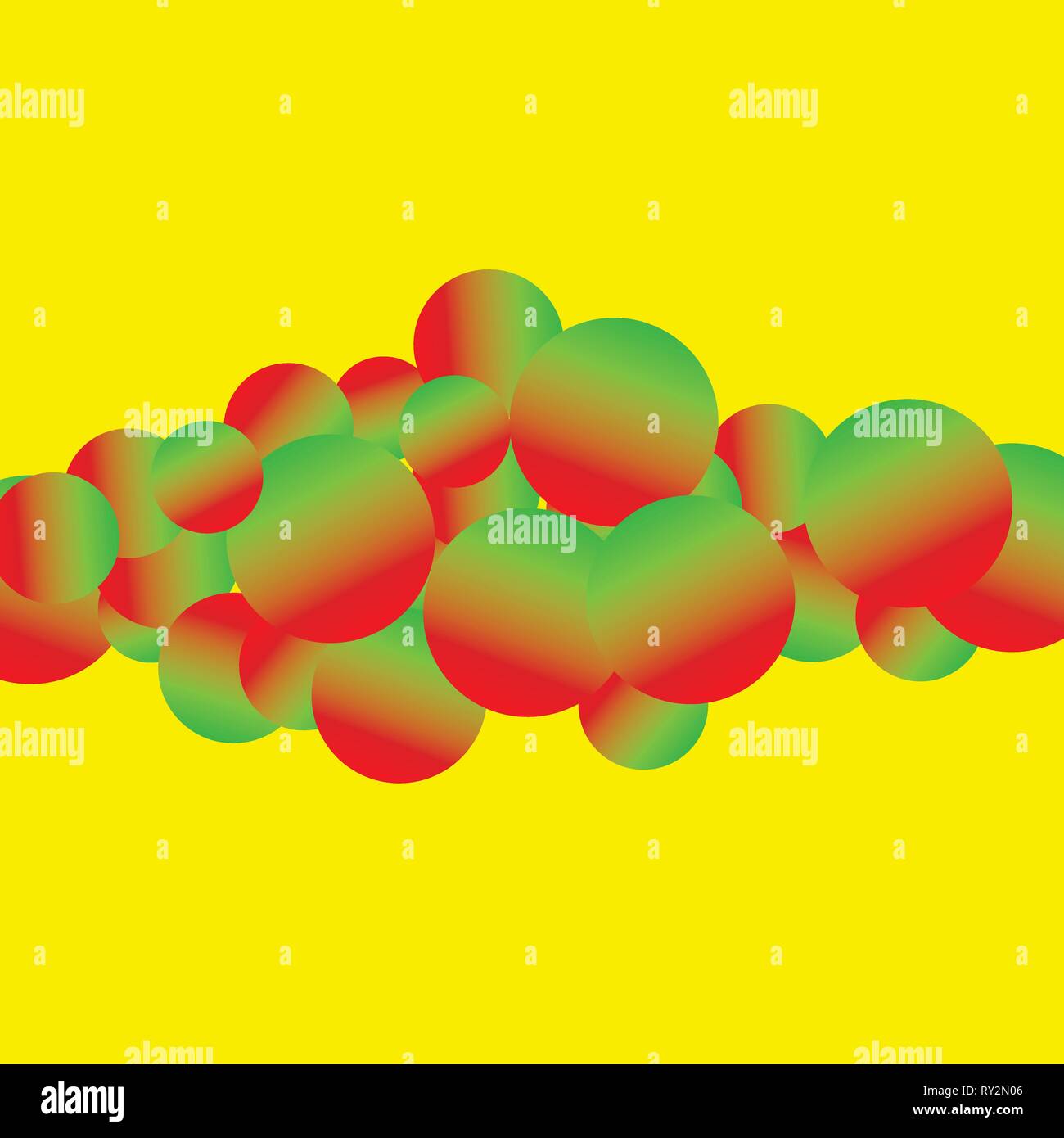 Red green yellow abstract image Stock Vector Images - Alamy