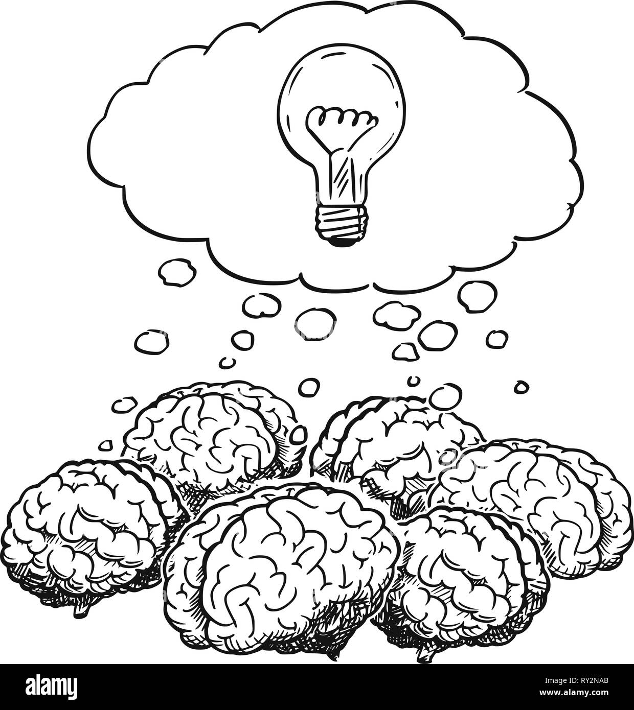 Human brain question mark hi-res stock photography and images - Alamy