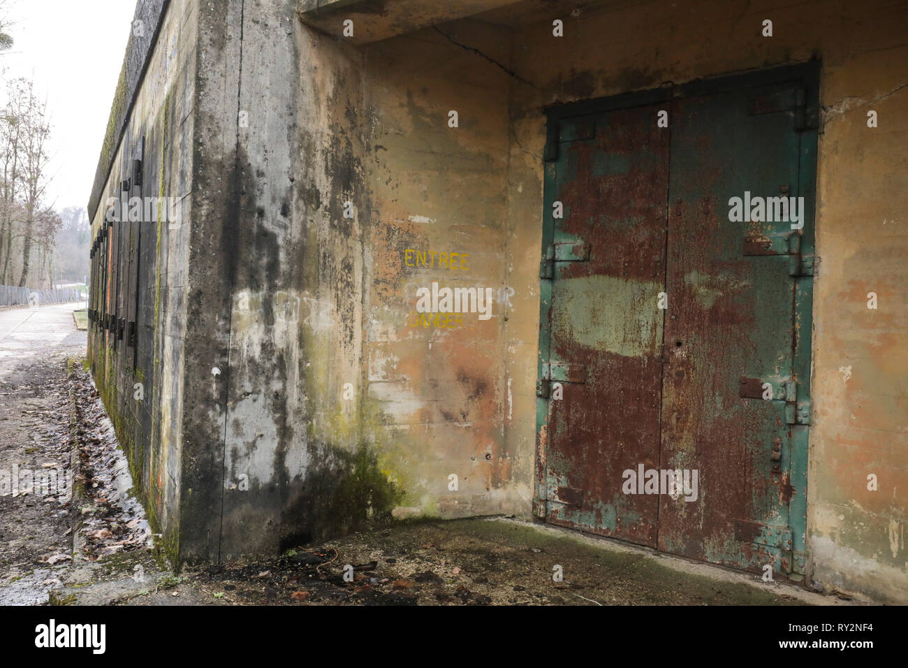 W2 FUHRER HEADQUARTERS IN LAFFAUX FRANCE Stock Photo - Alamy