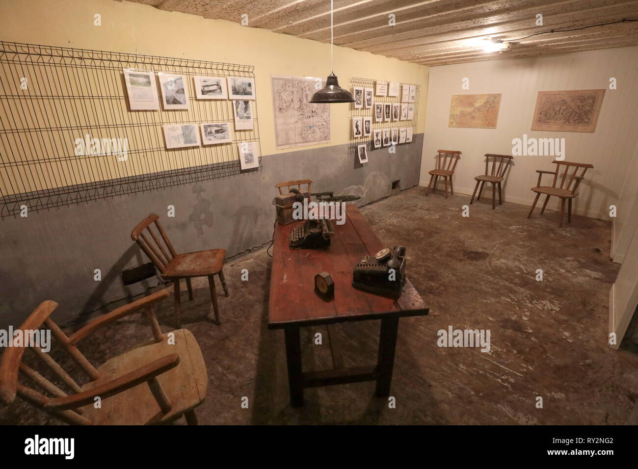 W2 FUHRER HEADQUARTERS IN LAFFAUX FRANCE Stock Photo - Alamy