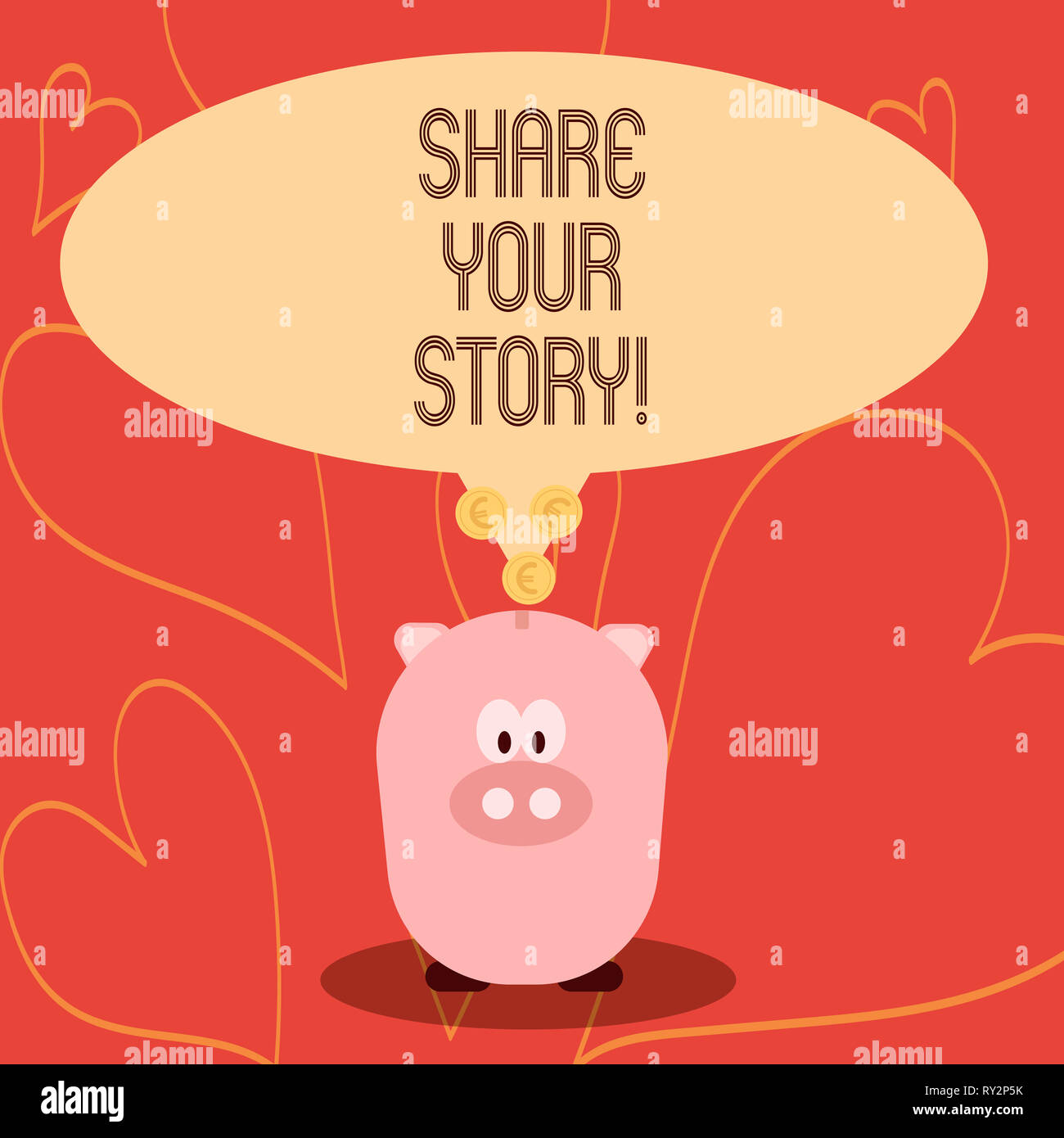 Handwriting text writing Share Your Story. Conceptual photo Experience ...