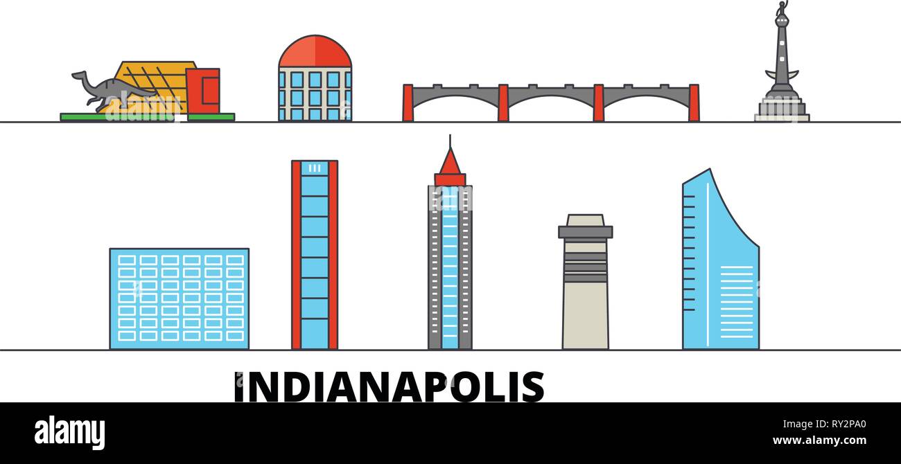 Indianapolis museum of art building Stock Vector Images - Alamy