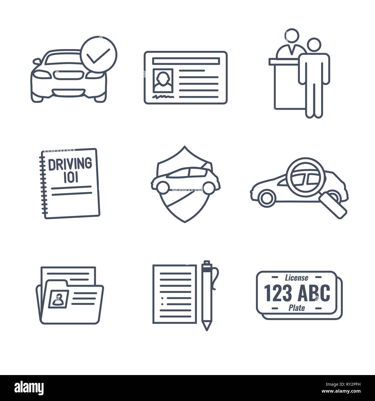 Drivers handbook hi-res stock photography and images - Alamy