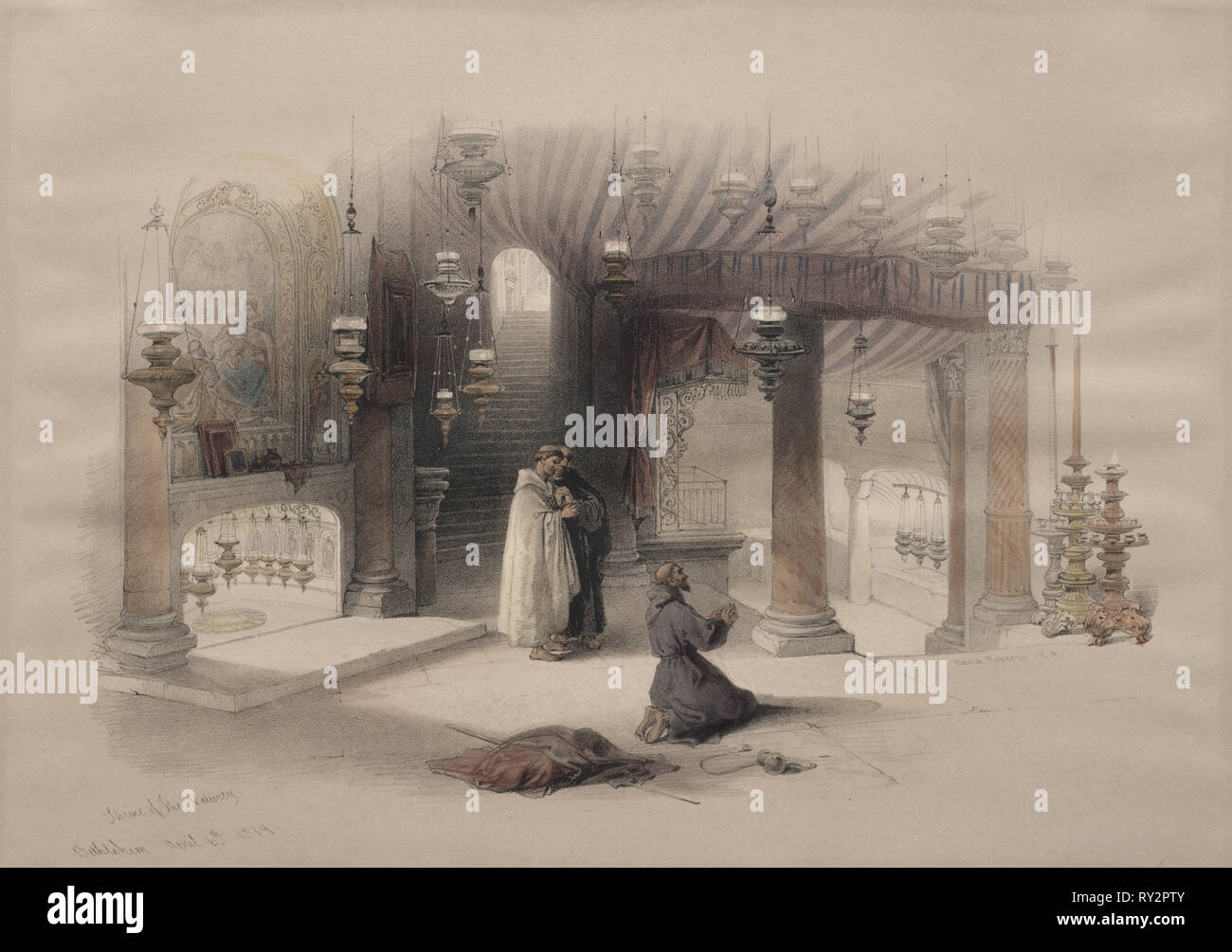 Shrine of the nativity hi-res stock photography and images - Alamy