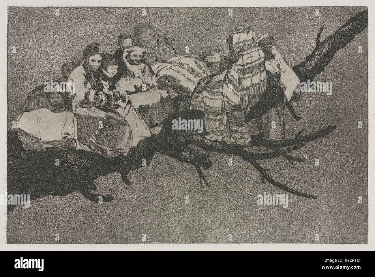 The Proverbs: Ridiculous Folly, 1864. Francisco de Goya (Spanish, 1746 ...