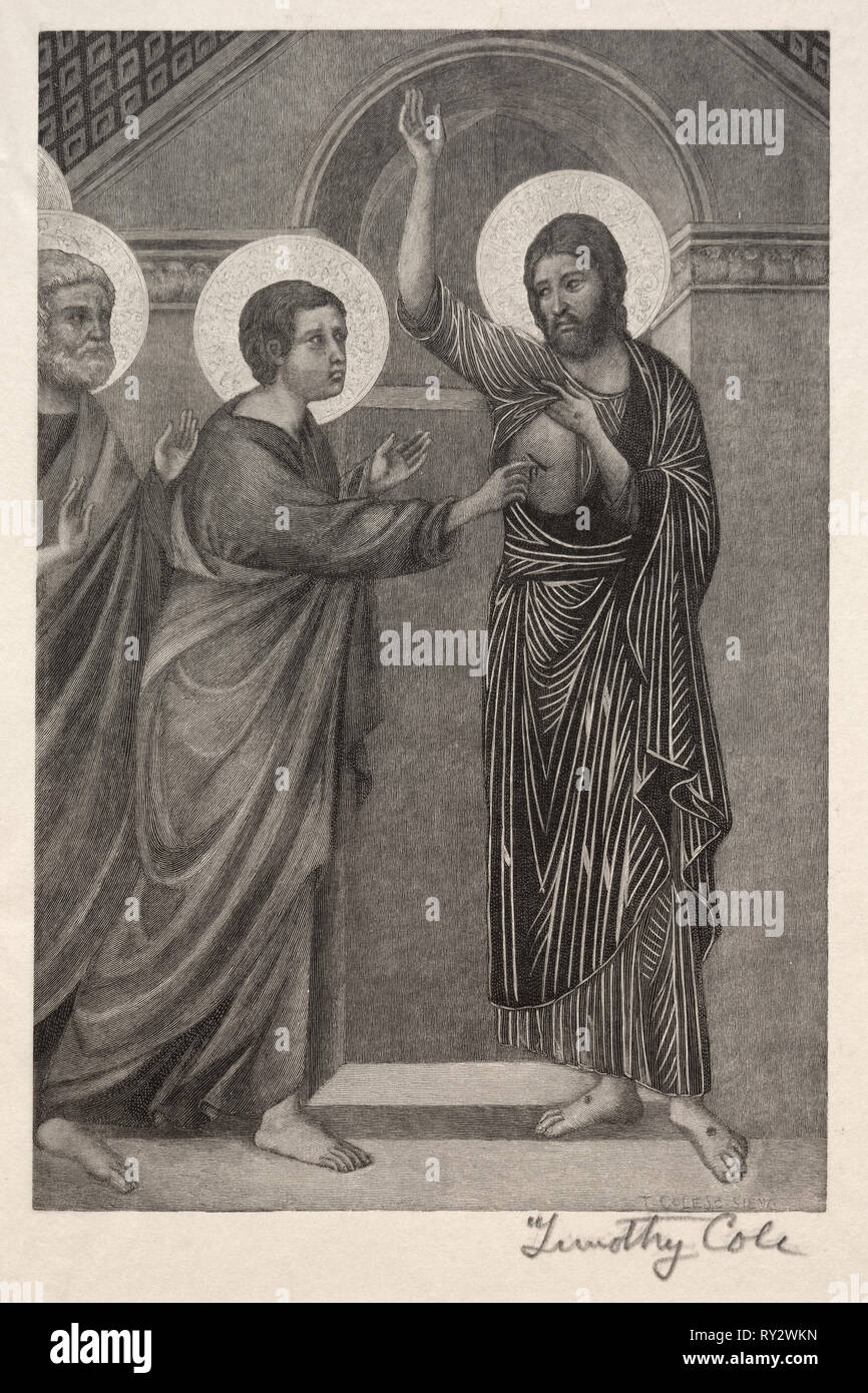 Incredulity of thomas hi-res stock photography and images - Alamy