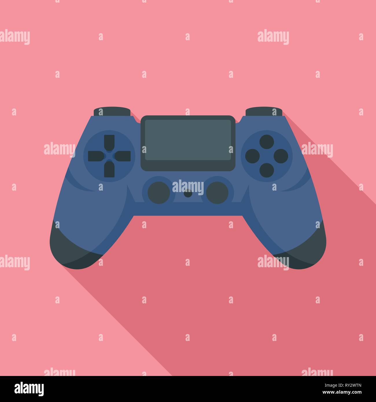 Joystick icon. Flat illustration of joystick vector icon for web design ...