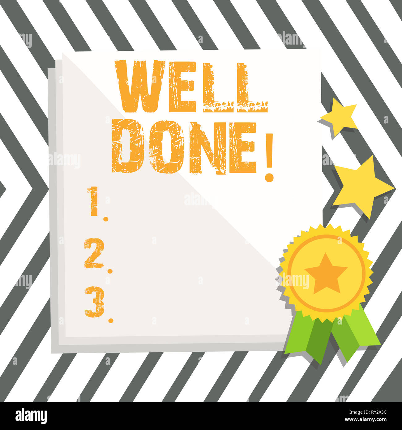 Word writing text Well Done. Business photo showcasing Good Job Great ...