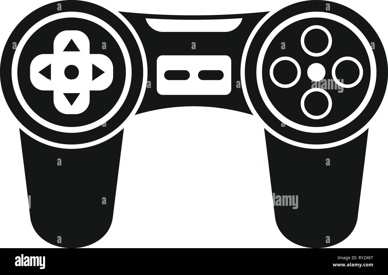 Joystick icon. Simple illustration of joystick vector icon for web ...