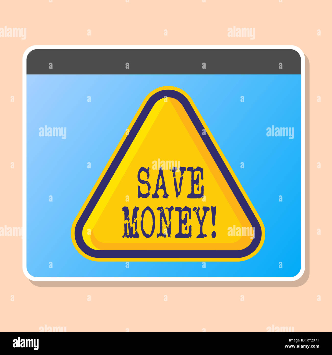 Word writing text Save Money. Business photo showcasing Reduce expenses ...