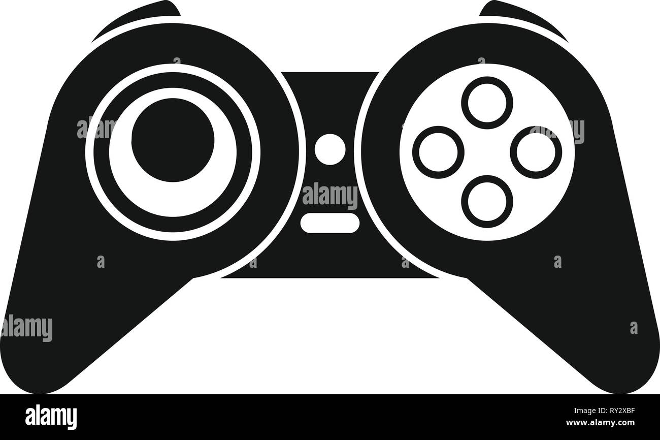 Retro game joystick icon. Simple illustration of retro game joystick ... Retro game joystick icon. Simple illustration of retro game joystick ...