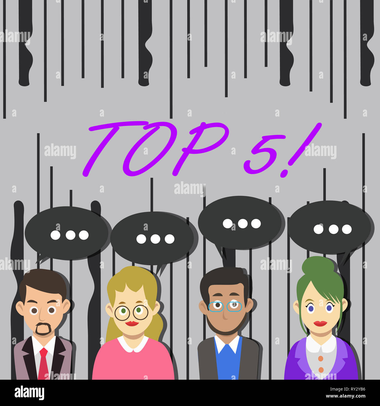 Word writing text Top 5. Business photo showcasing The best ones ... Word writing text Top 5. Business photo showcasing The best ones ...