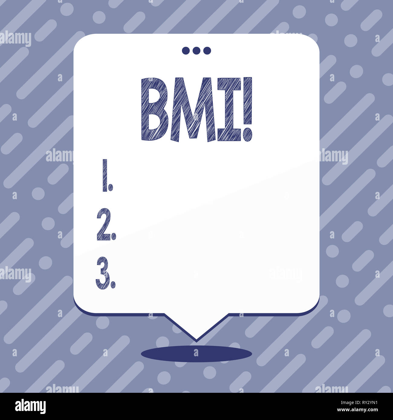 Text sign showing Bmi. Business photo showcasing Body Mass Index ...