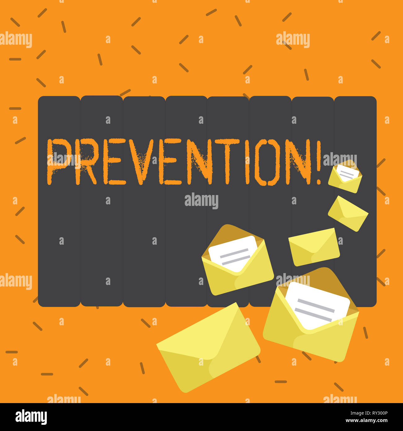 Writing note showing Prevention. Business concept for Stopping ...