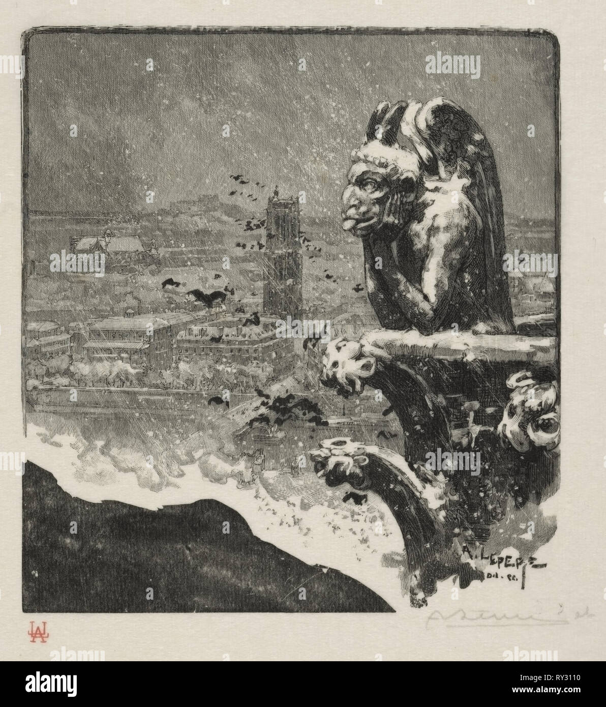 Le stryge de notre dame hi-res stock photography and images - Alamy