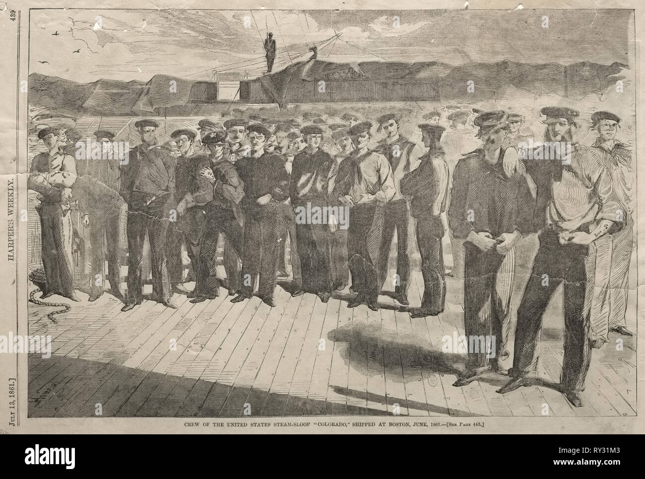 United states steam sloop hi-res stock photography and images - Alamy