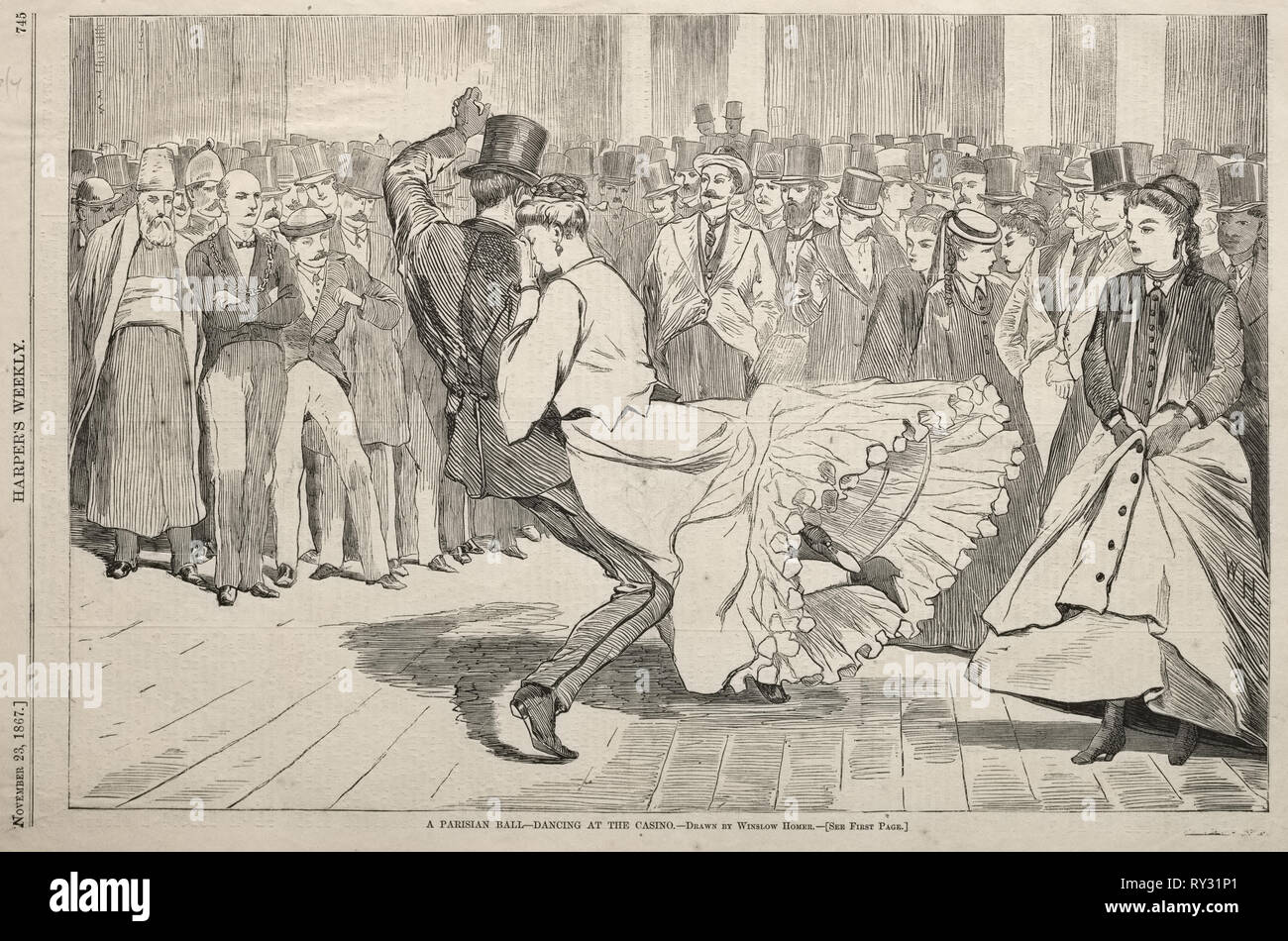 Parisian ball dancing hi-res stock photography and images - Alamy