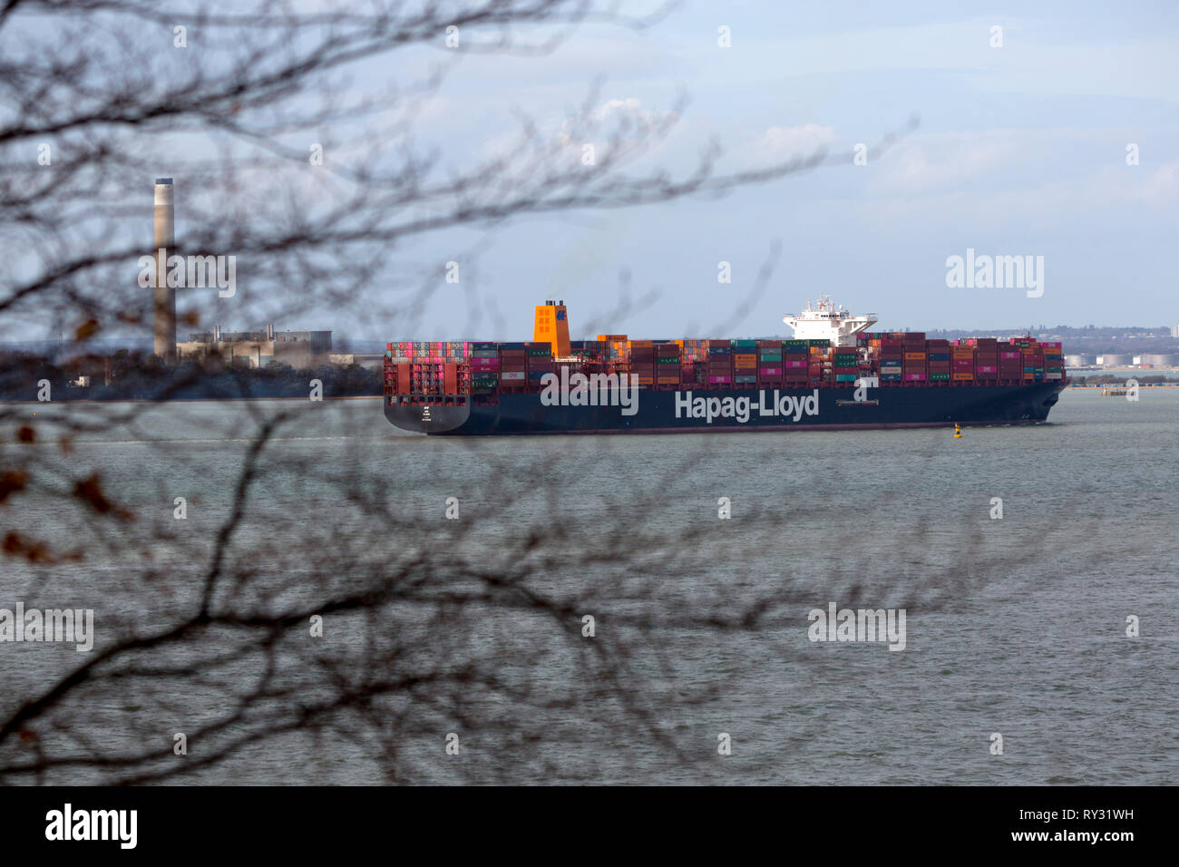 terminal,Aerial,view,Hapag-Lloyd,Container,Ship,Afif,home,port,Majuro ...