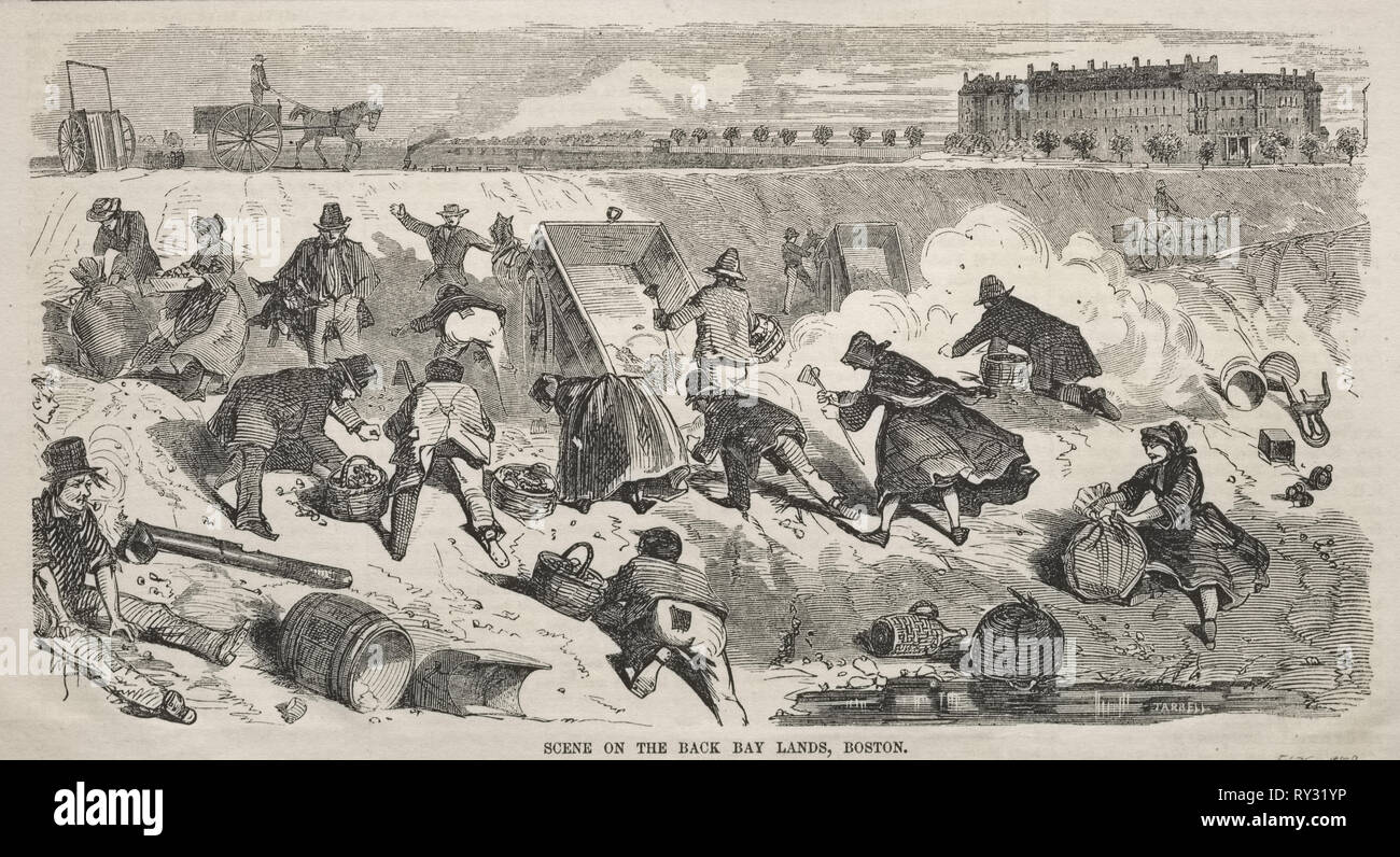 Scene on the Back Bay Lands, Boston, 1859. Winslow Homer (American ...